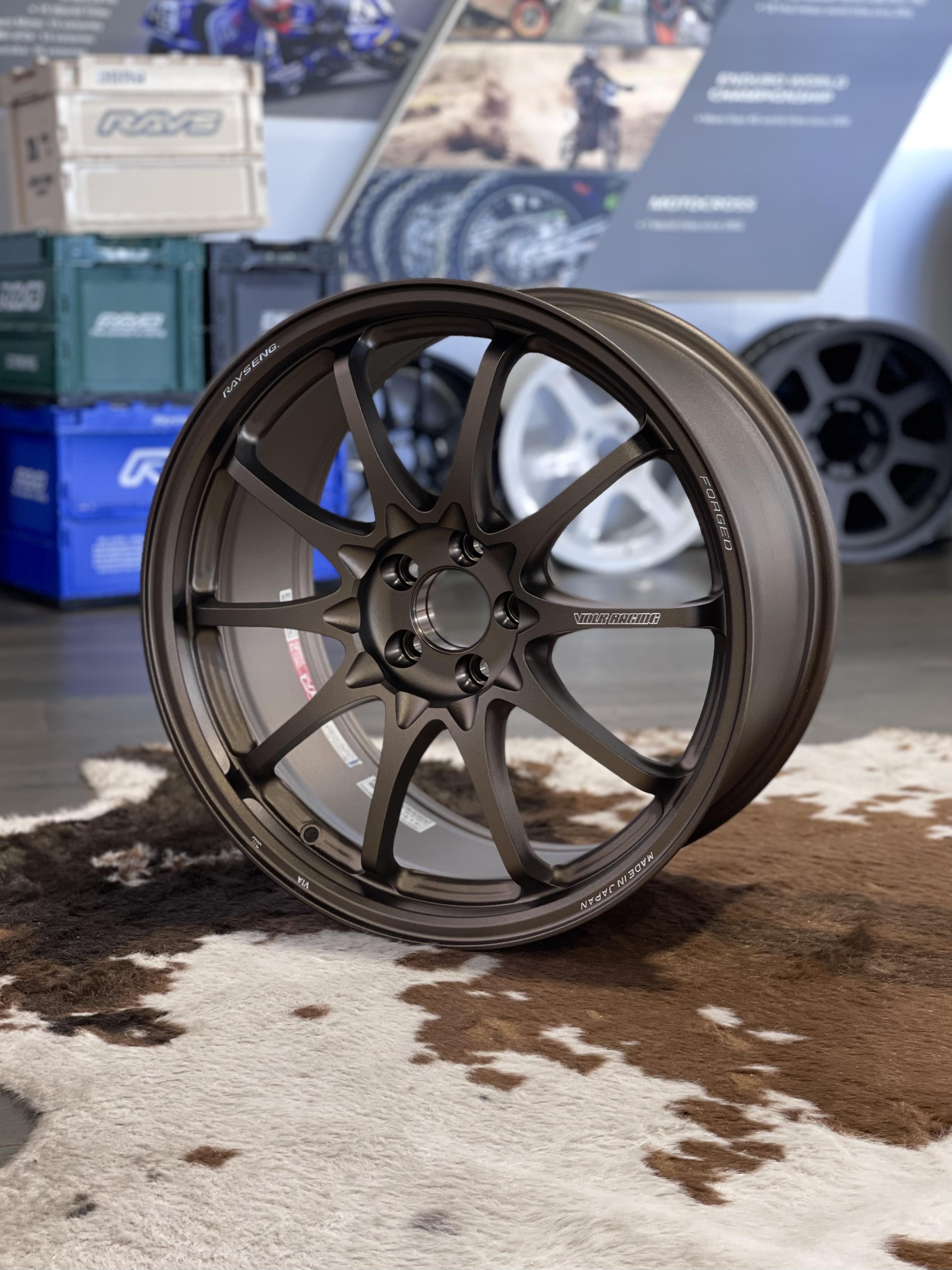 RAYS Volk Racing CE28N-Plus 18" 9J 5x100 - Bronze Almite for Toyota ...