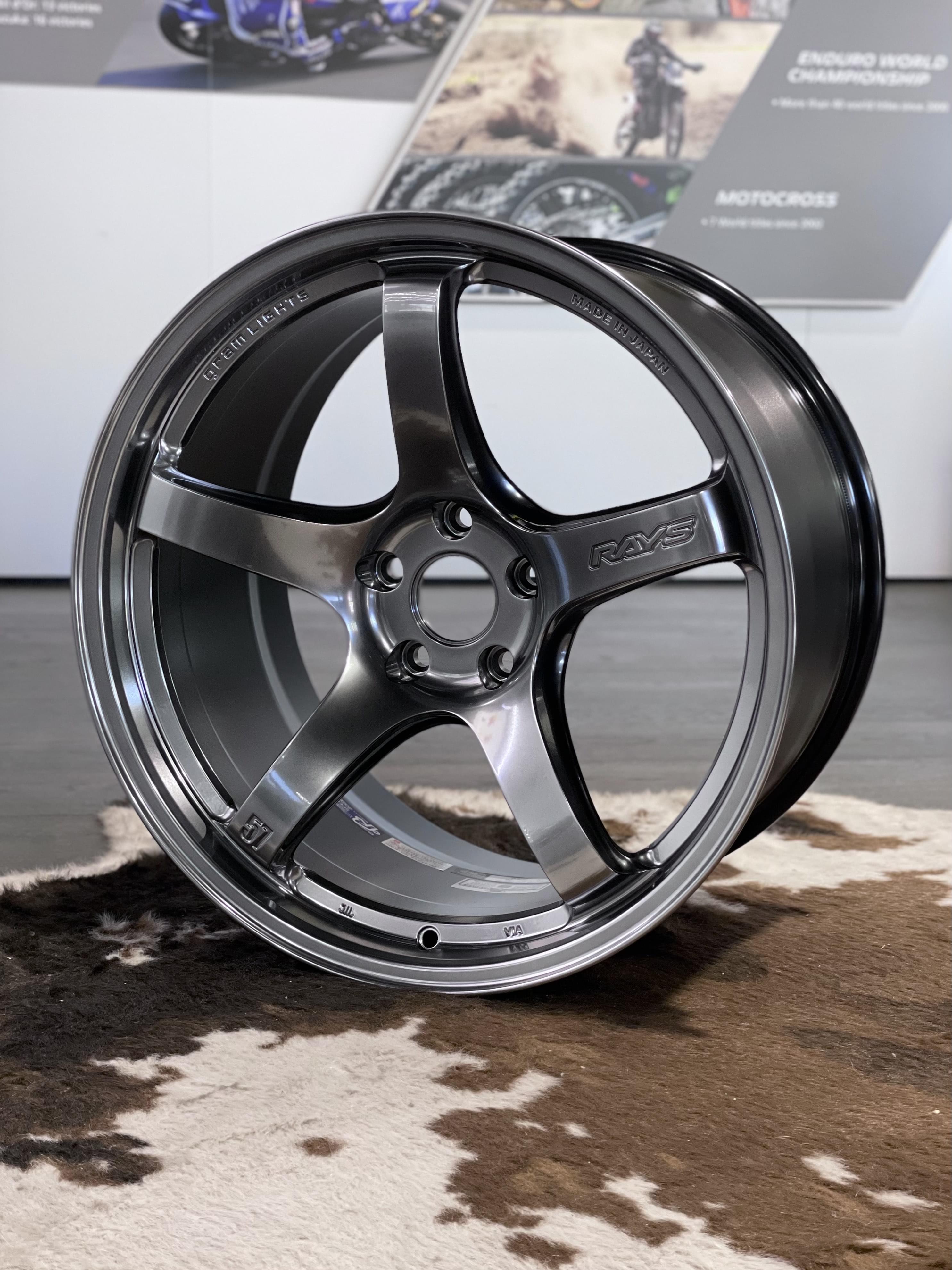 RAYS Gramlight 57CR 5x114.3 17" 18" 19" 5x114.3, 5x100, 5x112